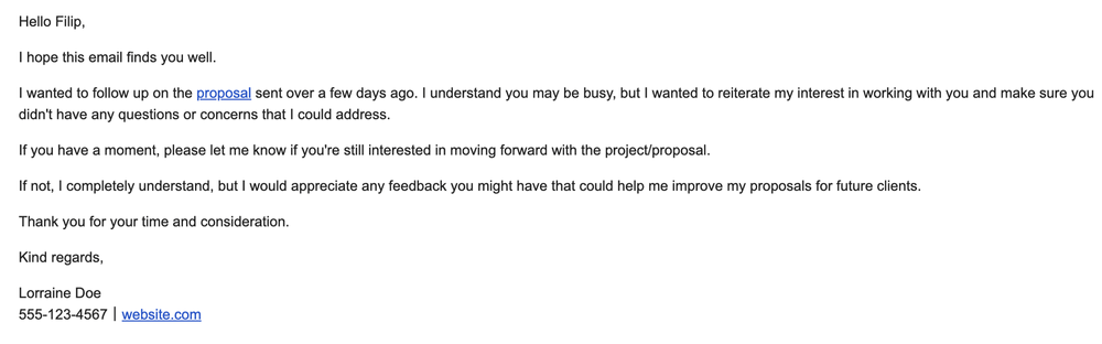 How to Follow Up After a Sales Proposal: Templates + Examples